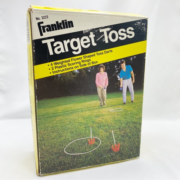 Vintage | Games | Vintage 8s Franklin Target Toss Outdoor Family Game ...